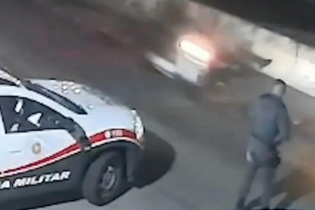 Policial militar morre atropelado por motos durante abordagem em São ...